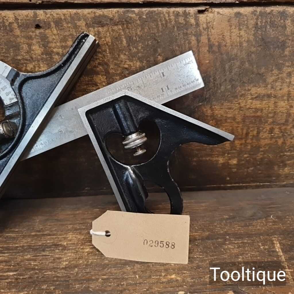 Vintage Moore & Wright Combination Square Set – Refurbished | Tooltique