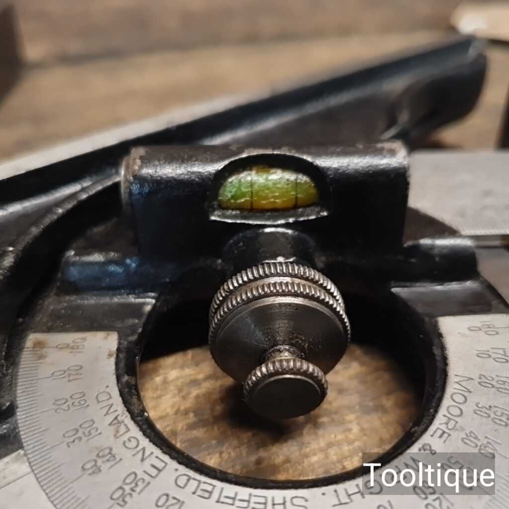 Vintage Moore & Wright Combination Square Set – Refurbished | Tooltique