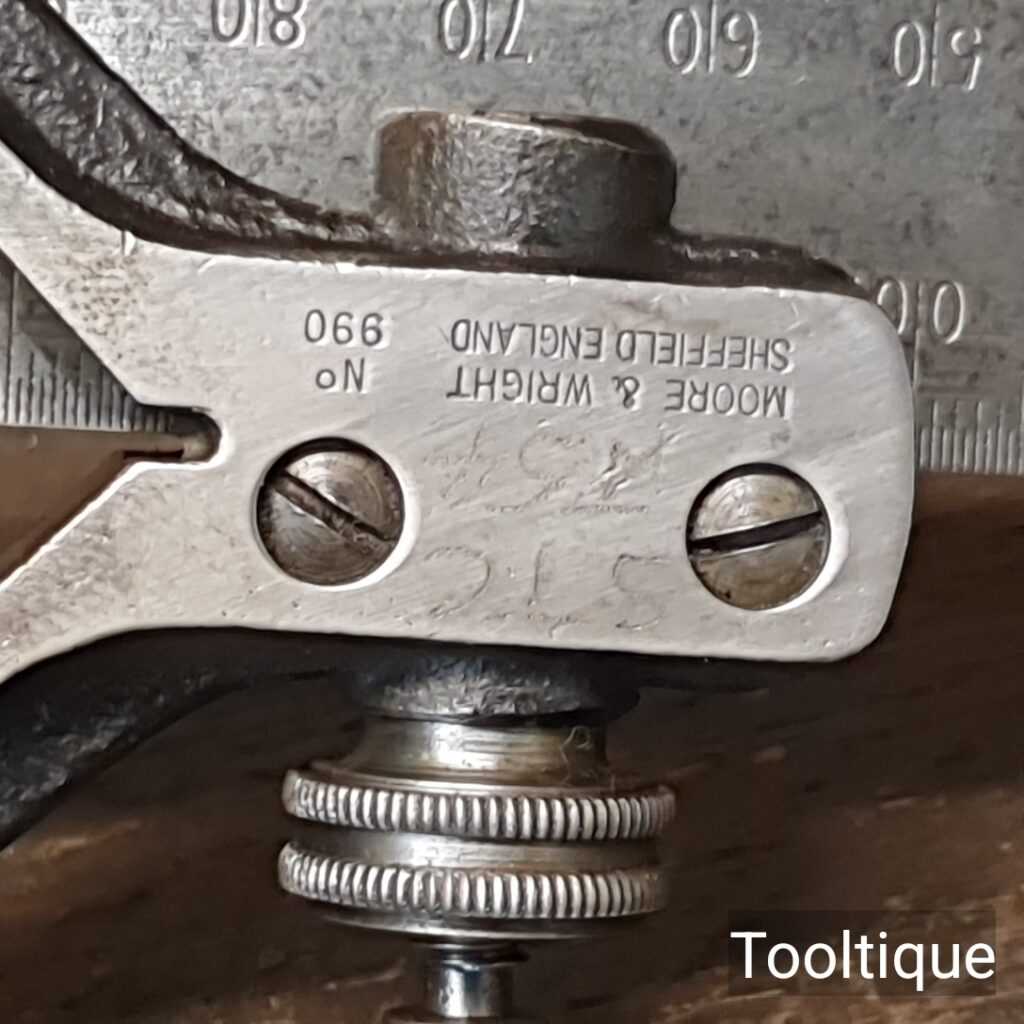 Vintage Moore & Wright Combination Square Set – Refurbished Ready To ...