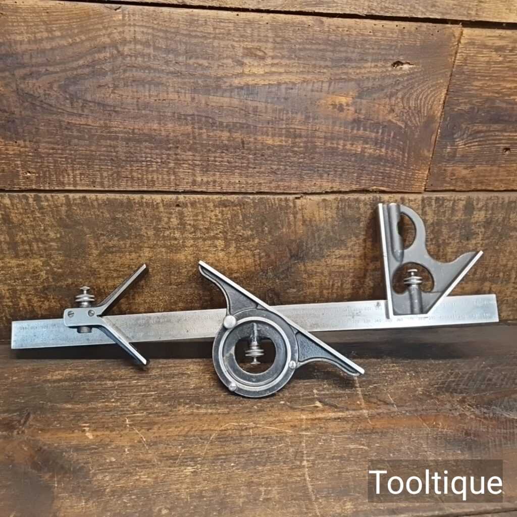 Vintage Moore & Wright Combination Square Set – Refurbished Ready To ...