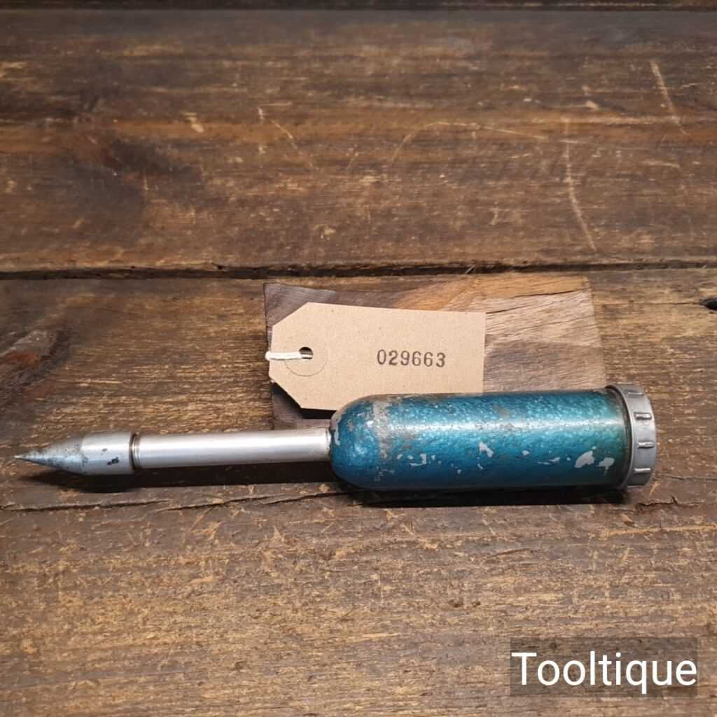 Vintage 7” Tecalemit Grease Gun Original Paint – Good Condition | Tooltique