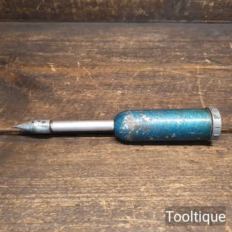 Vintage 7” Tecalemit Grease Gun Original Paint – Good Condition | Tooltique