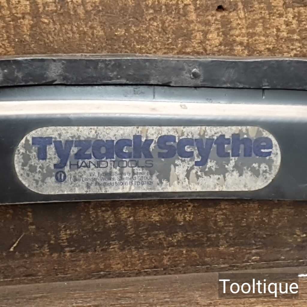 Vintage Unused 26” Tyzack & Turner New Old Stock Rivetted Scythe Blade ...