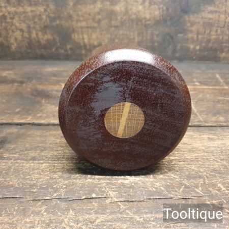Handmade Wood Turned Old Azobé (Ekki) Hardwood Mallet Ashwood Handle ...