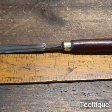 Vintage ½” Tomas Ibbotson Gouge Chisel Mahogany Handle – Fully ...