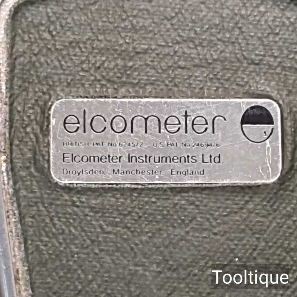 Vintage Elcometer Instruments Ltd. Thickness Coating Gauge | Tooltique