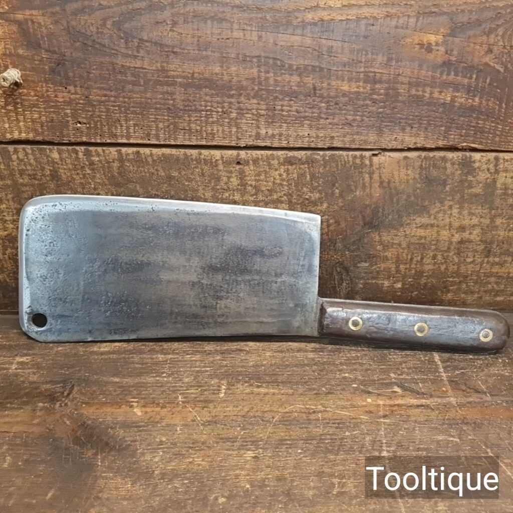 Vintage Elwell Union Butchers Meat Cleaver – Good Condition | Tooltique