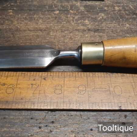 Vintage 1 ¼” Marples Shamrock Long Series Bevel Edge Paring Chisel ...