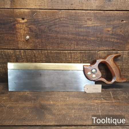 Vintage 14” Tyzack Turner No: 120 Brass Back Tenon Saw 11 TPI – Fully ...