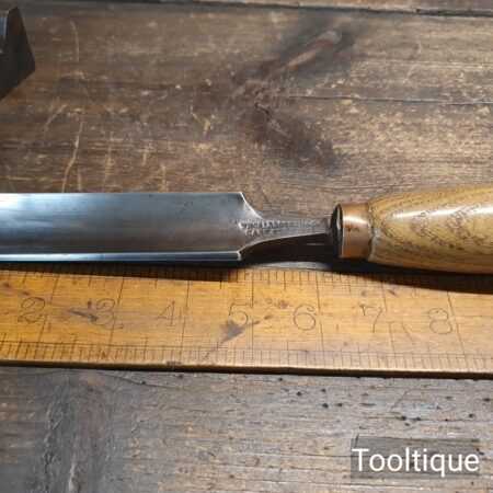 Vintage 1 1/8” Thomas Ibbotson Gouge Chisel – Fully Refurbished | Tooltique