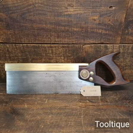 Vintage Spear and Jackson Special 12” Brass Back Saw 14 TPI – Sharpened ...