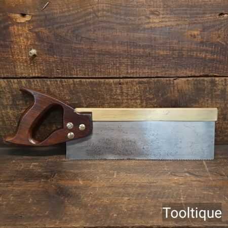 Vintage Spear and Jackson Special 12” Brass Back Saw 14 TPI – Sharpened ...