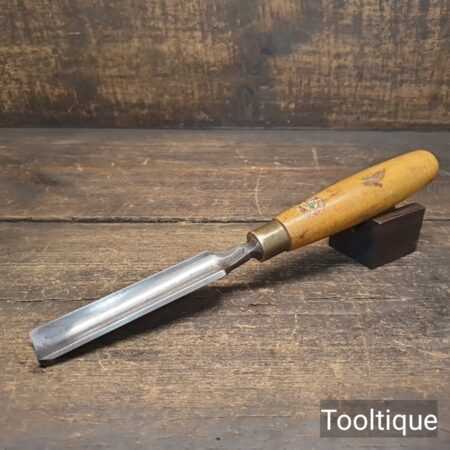 Vintage Marples & Sons Shamrock Cast Steel ¾” Wide Gouge Chisel ...