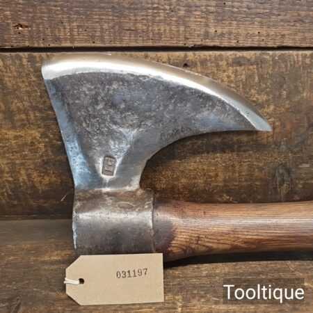 Antique French Hand Side Axe Counter Balance Hardwood Handle – Fully ...