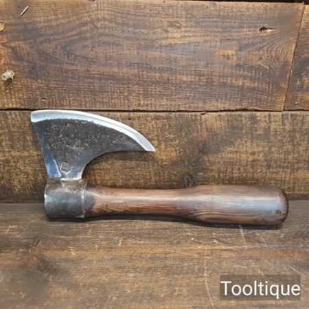 Antique French Hand Side Axe Counter Balance Hardwood Handle – Fully ...
