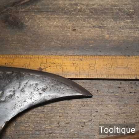 Antique French Hand Side Axe Counter Balance Hardwood Handle – Fully ...