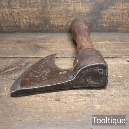 Antique French Hand Side Axe Counter Balance Hardwood Handle – Fully ...