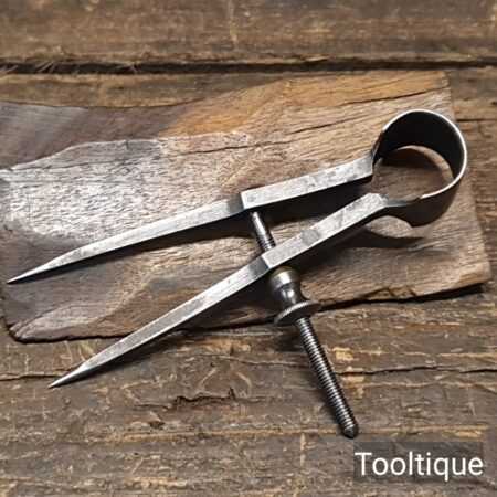 Antique 4” Cast Steel Square Leg Spring Dividers – Refurbished For Use ...