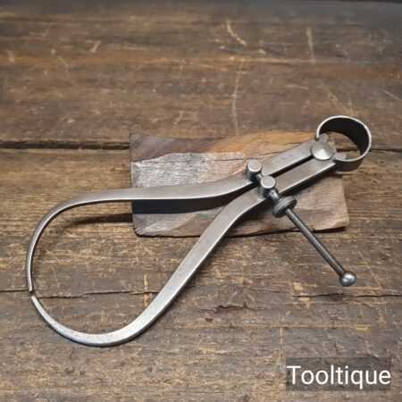 Antique Union Tool Co. USA 7” Silver Steel Spring Outside Callipers ...