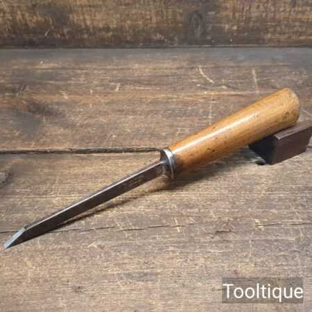 Antique Groves & Sons 3/16” Cast Steel Pigsticker Mortice Chisel ...