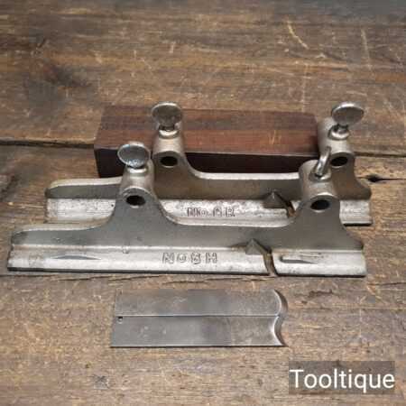 Scarce Pair Vintage Stanley No: 45 USA Pair No: 8 Hollow & Round Bases ...