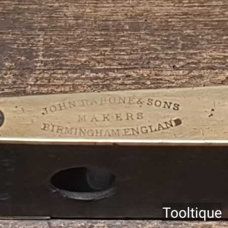 Vintage John Rabone Rosewood & Brass Boat Spirit Level – Refurbished ...