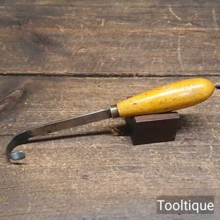 Scarce Vintage George Barnsley Cobblers Leatherworking Hoop Peg Knife ...