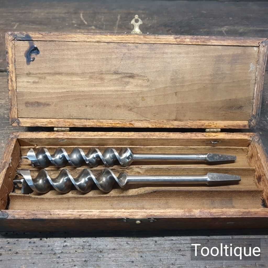 Genuine Antique Boxed Set 13 No: Russell Jennings USA Carpenters Brace ...