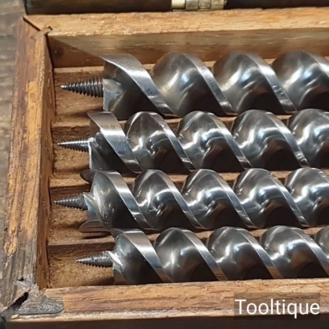 Genuine Antique Boxed Set 13 No: Russell Jennings USA Carpenters Brace ...
