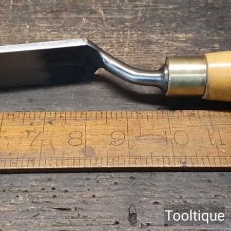 Vintage 1 ¼” Marples & Sons Long Series Cranked Paring Gouge Chisel ...