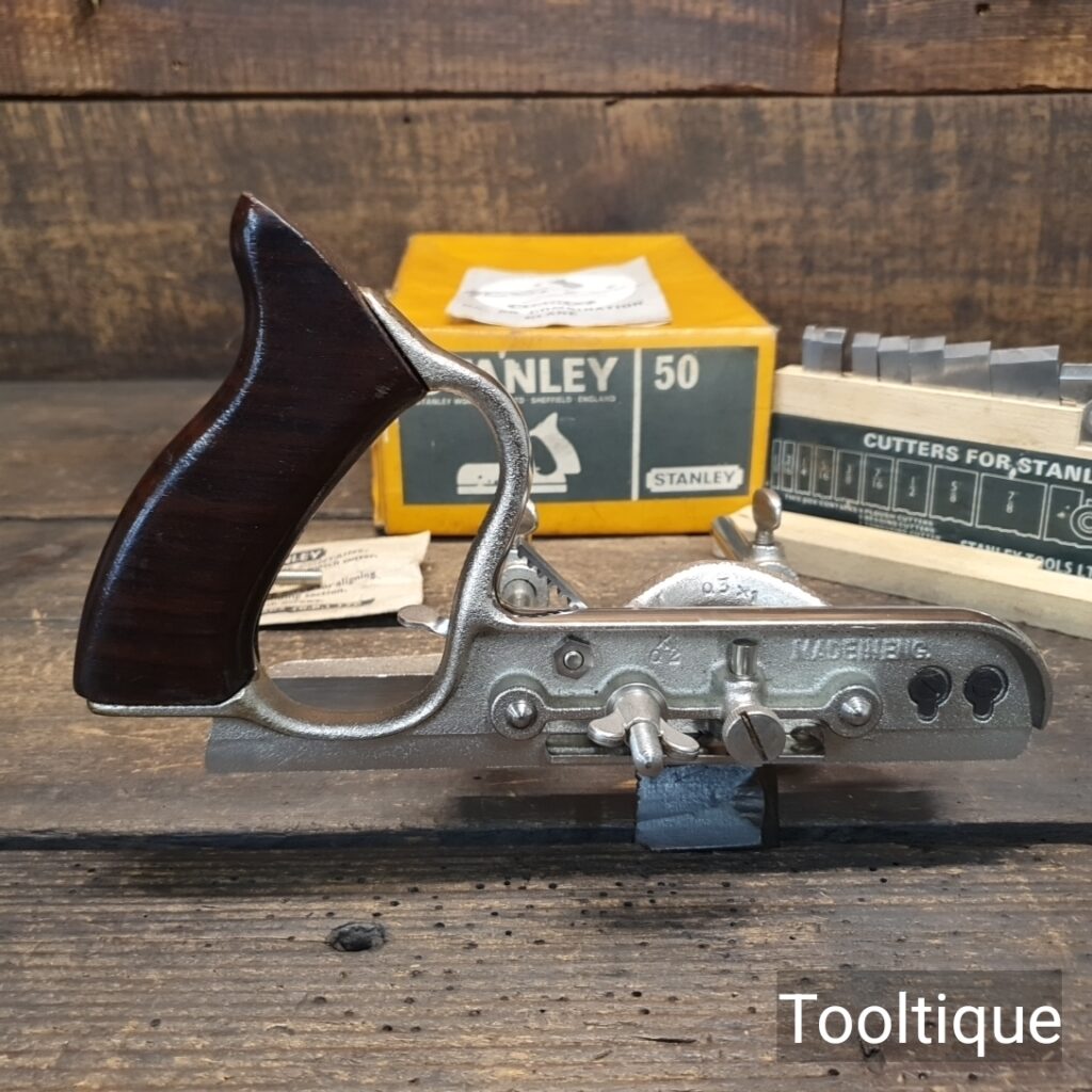 Crisp Vintage Stanley No: 50 Combination Plough Plane – Good Condition ...