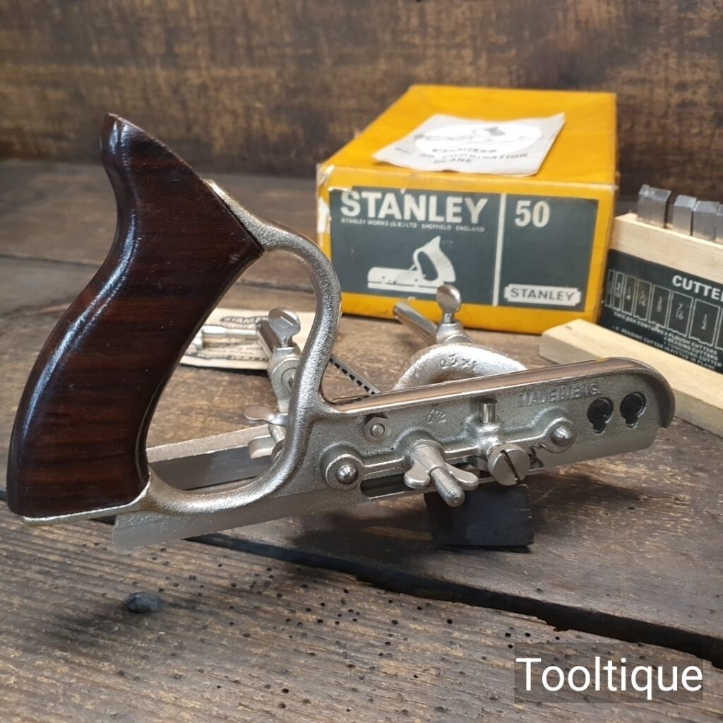 Crisp Vintage Stanley No: 50 Combination Plough Plane – Good Condition ...