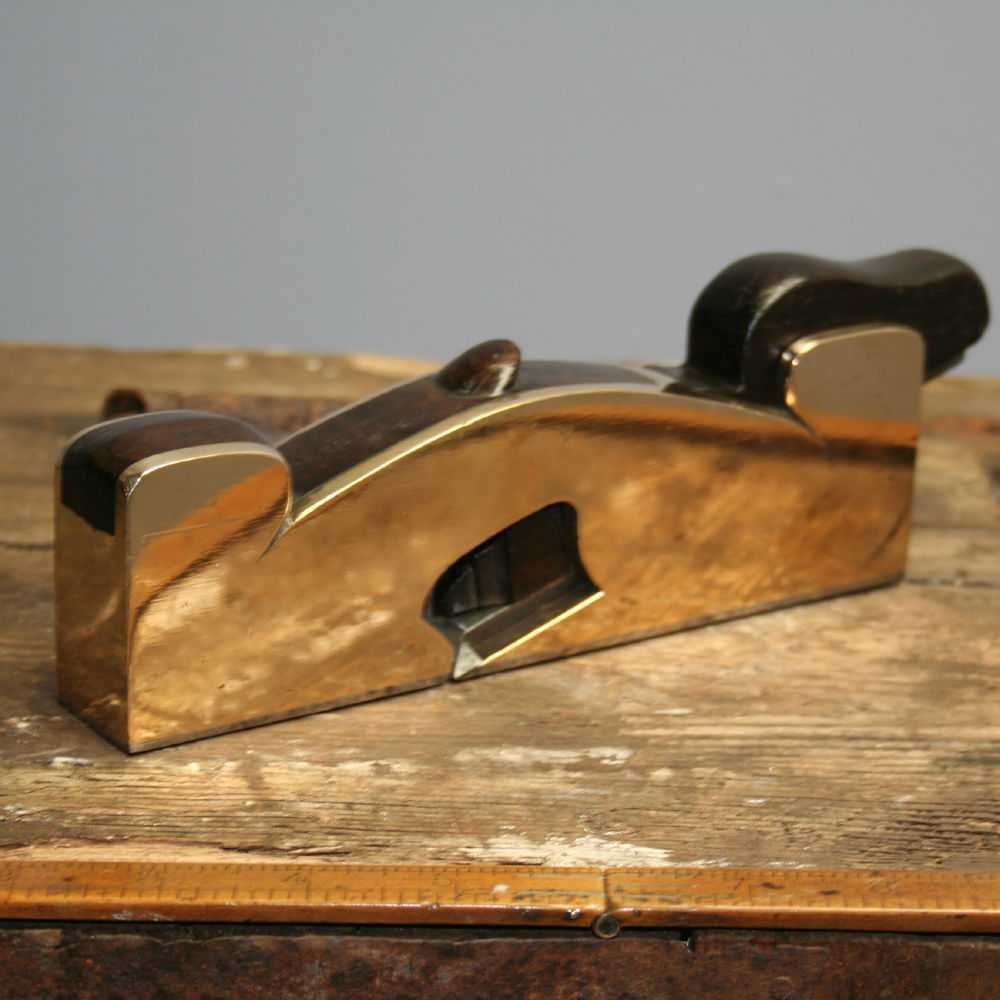 Antique Gunmetal Horned Rosewood infill Shoulder Plane Steel Soled – G ...