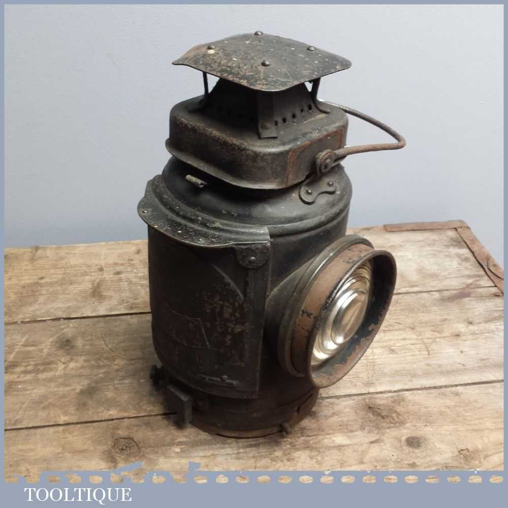 Antique LMS Railway Light – Adlake Non-Sweating Lamp | Tooltique