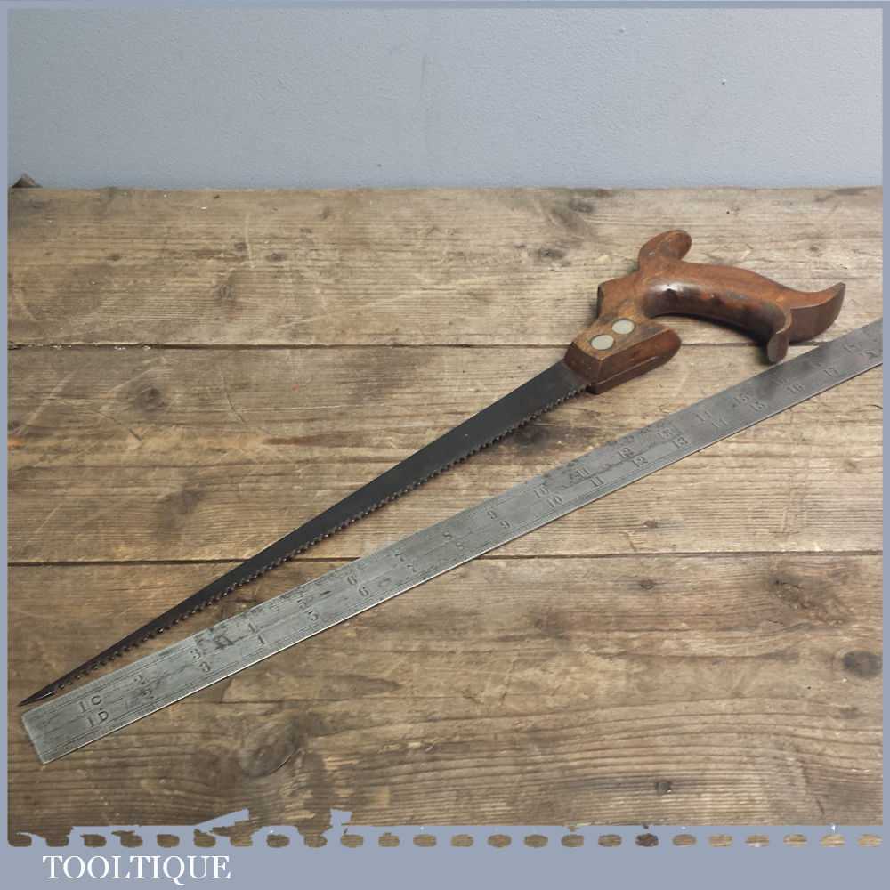 Antique Tyzack – Turner 19th C Keyhole Hand Saw-c | Tooltique