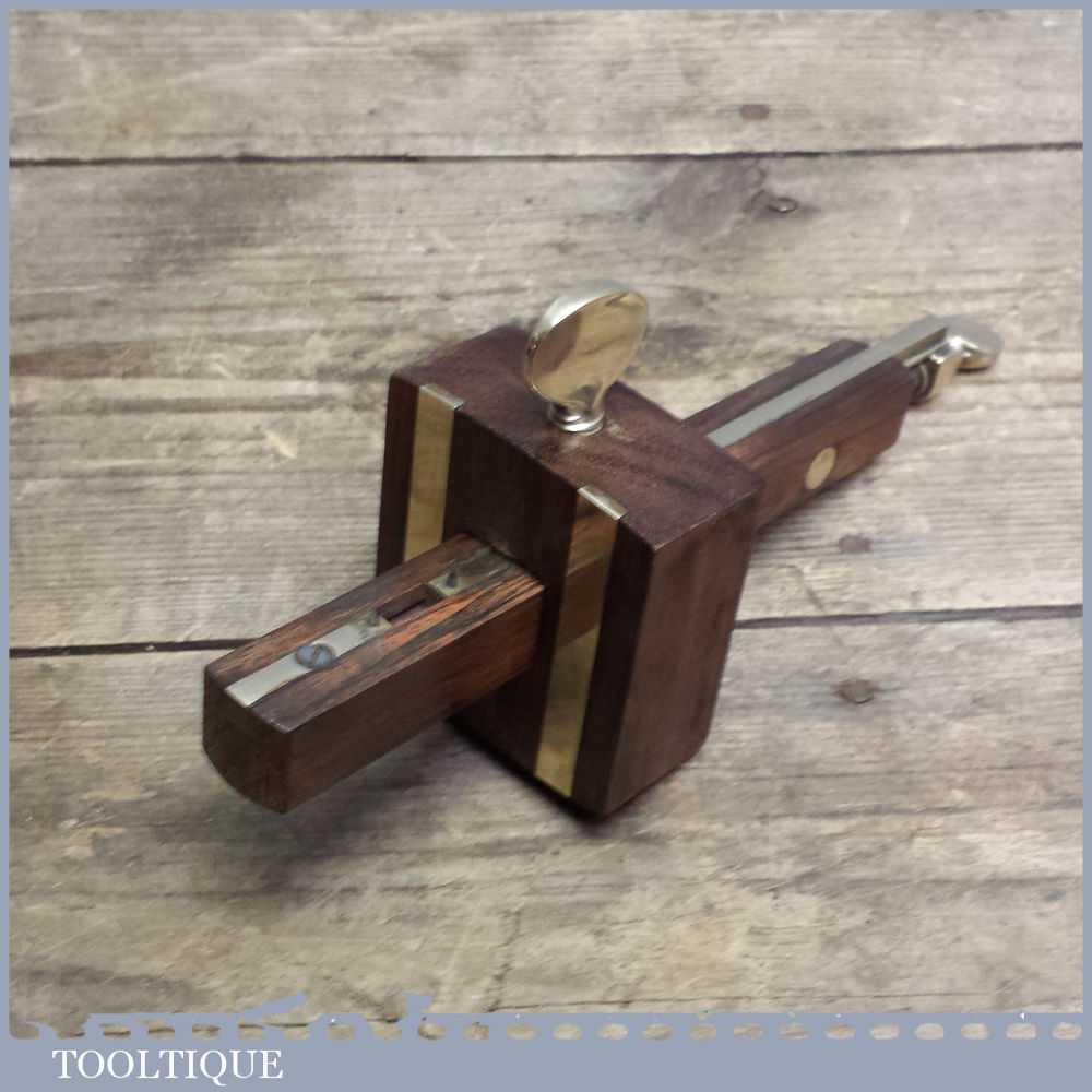 Good Rosewood & Brass Mortice Gauge – Woodworking Marking Tool | Tooltique