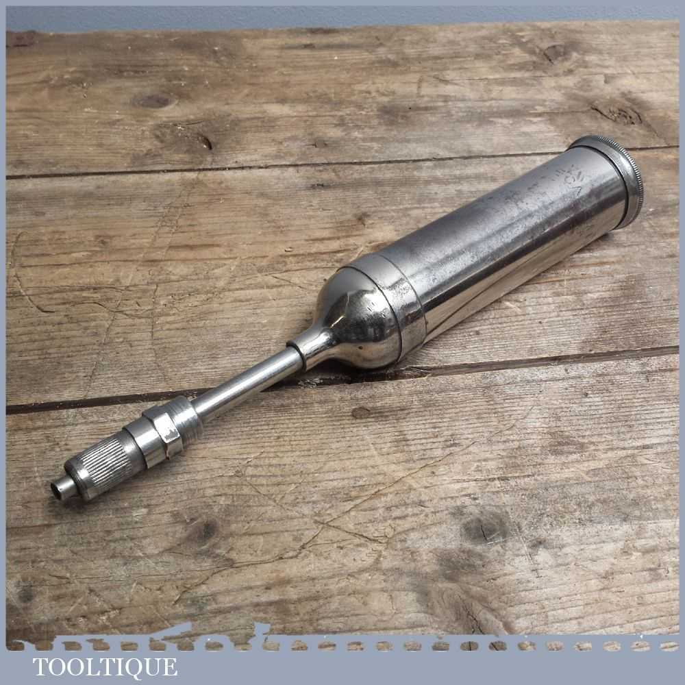 Good Vintage 11 Tecalemit Grease Gun With Directional Nib – Automotive ...