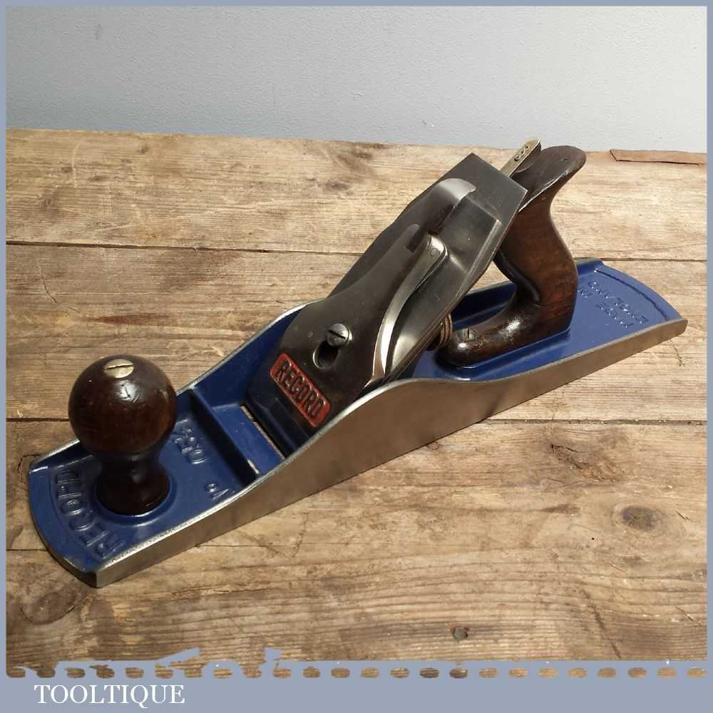 Good Vintage Record No. 05 12 Fore Plane – Carpenters Woodworking Tool ...