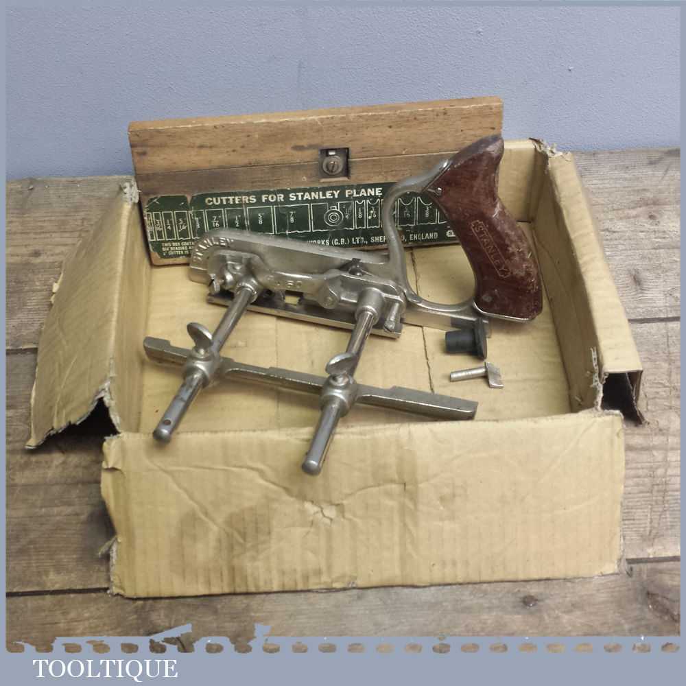 Good Vintage Stanley No 50 Combination Plane – Plough Plane-d | Tooltique