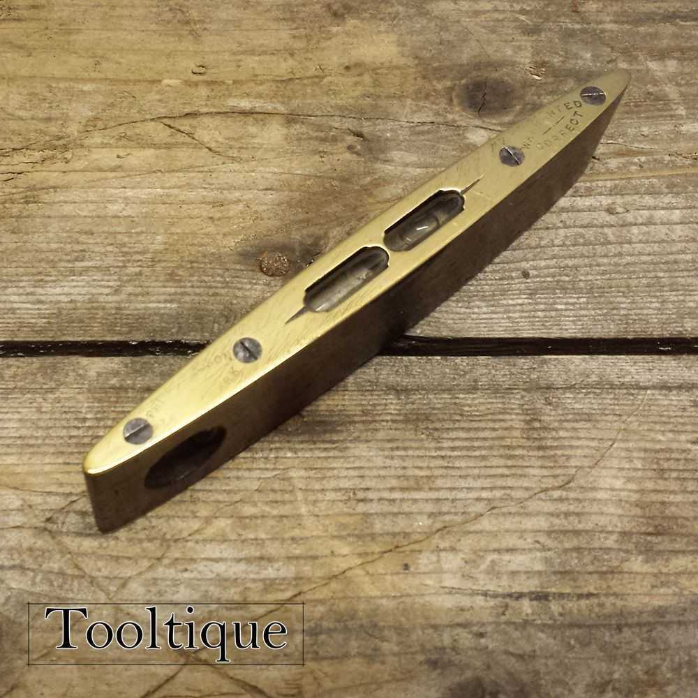 Preston Rosewood and Brass 6”Boat Level | Tooltique