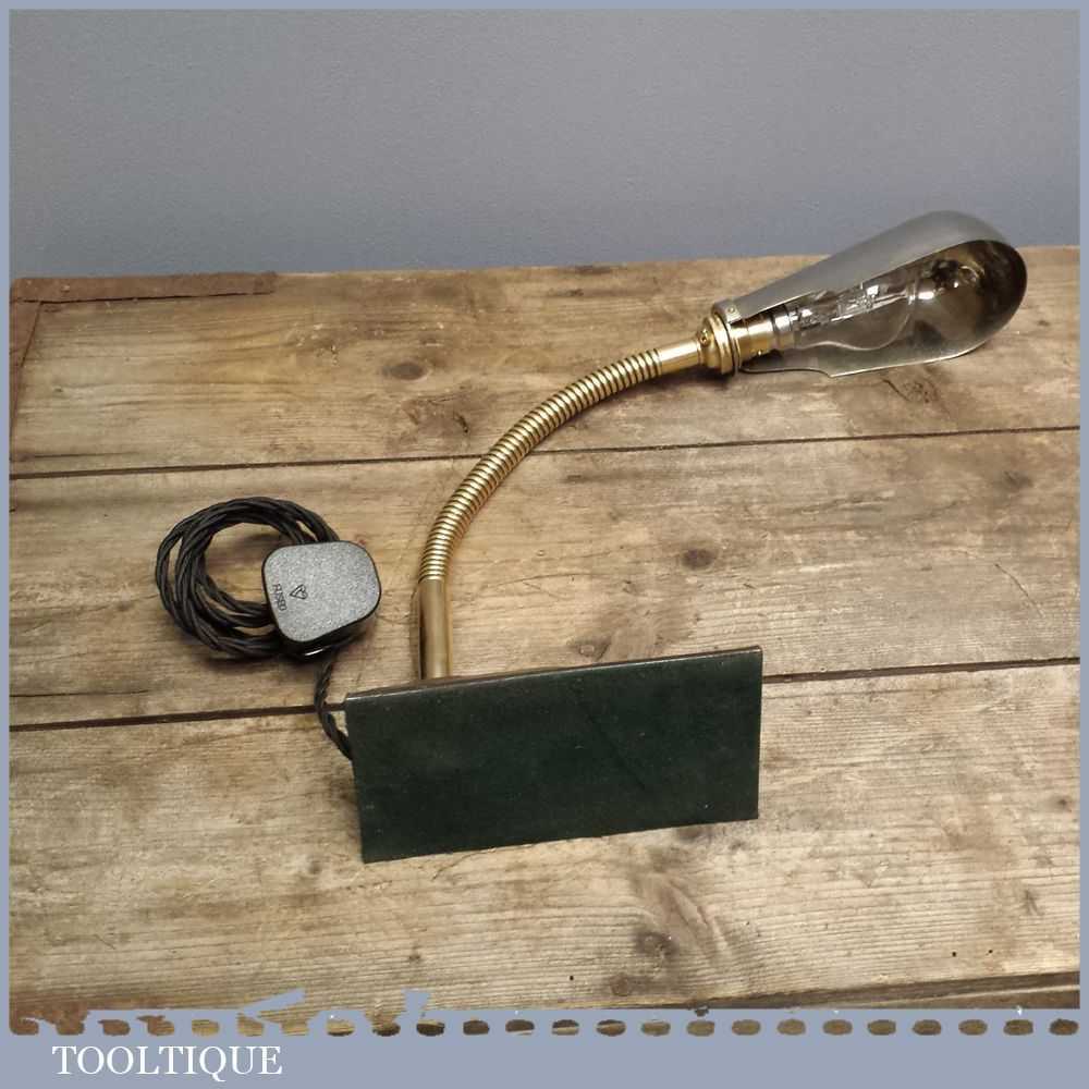 Rare Art Deco Vintage Industrial Goose Neck Desk Lamp – Anglepoise ...