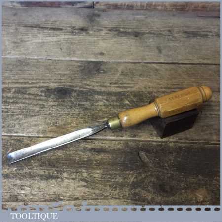 Vintage W. Marples 1/2” Straight Woodcarving Gouge Chisel – Sharpened ...