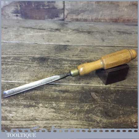 Vintage W. Marples 1/2” Straight Woodcarving Gouge Chisel – Sharpened ...