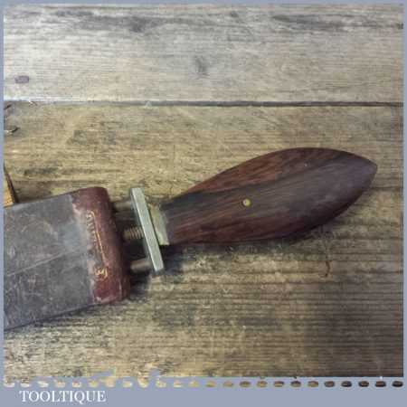 Rare Vintage Barber’s Adjustable Loom Leather Strop Rosewood Handle ...
