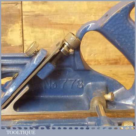 Vintage Record No: 778 Twin Arm Duplex Rabbet Plane – Fully Refurbished ...