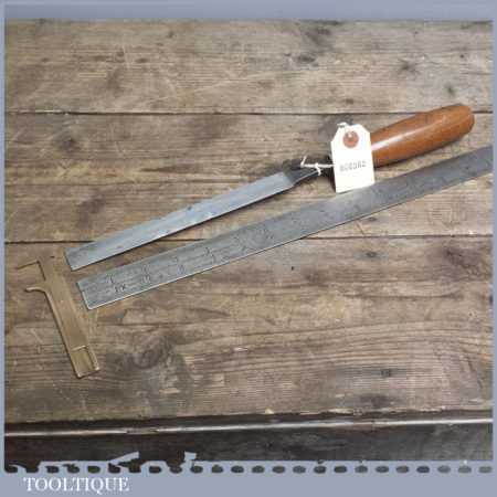 Vintage forged steel 27/32″ Bevel Edge paring chisel by JAMES HOWARTH ...