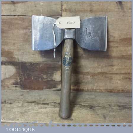 Scarce Vintage Joseph Tyzack & Son Double Edge Brick Cleaning Axe ...