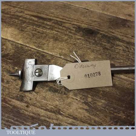 Vintage Ridgeway Expansion Bit – Good Condition Ready To Use | Tooltique