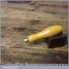 Vintage Saddlers Leatherworking Beech Handled Awl – Good Condition ...