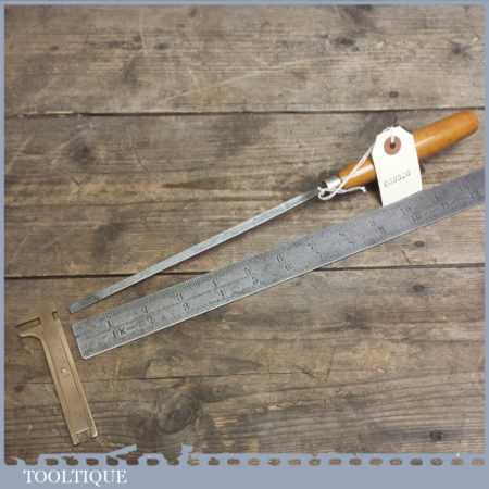 Vintage 1/4″ Wide Bevel Edge Paring Chisel by ROBERT SORBY | Tooltique